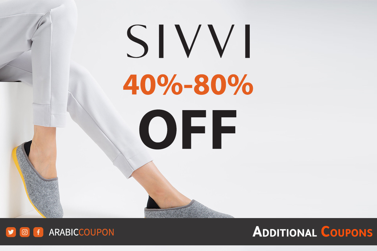 SIVVI SALE up to 80% in UAE with additional active promo code 100%