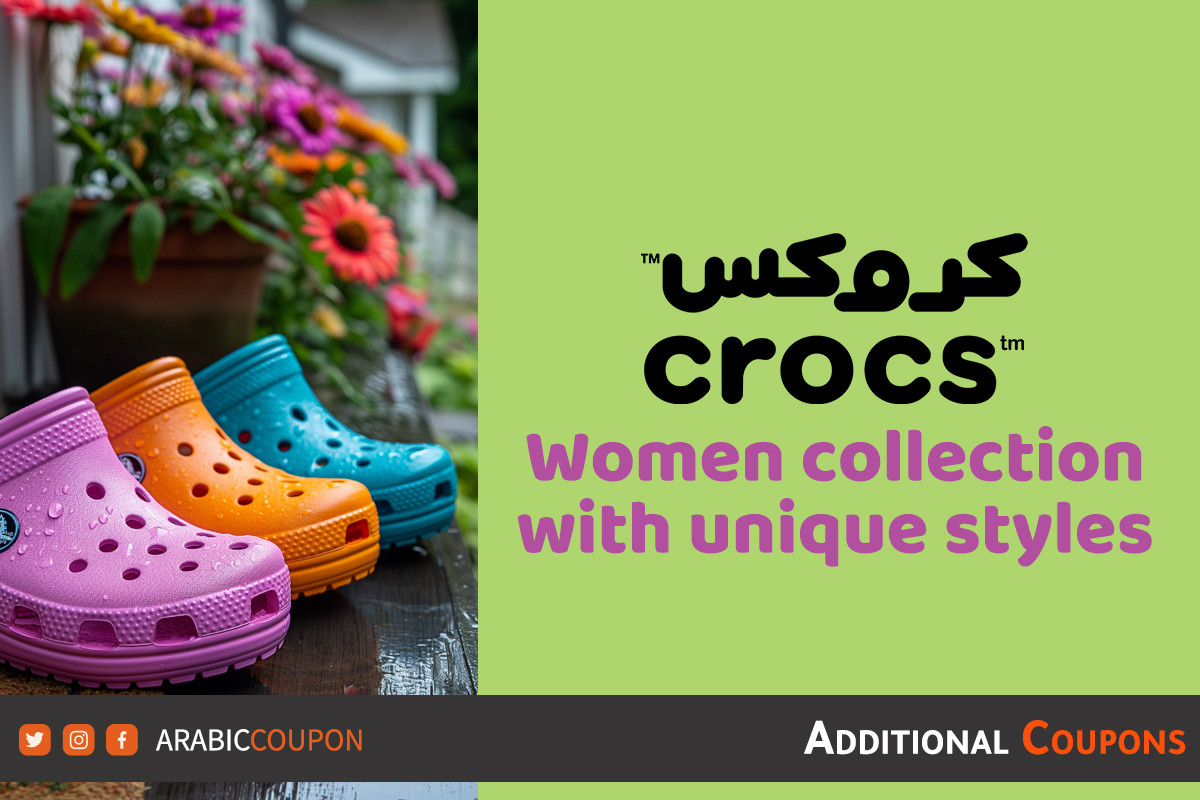 Crocs different shoe designs for women in UAE