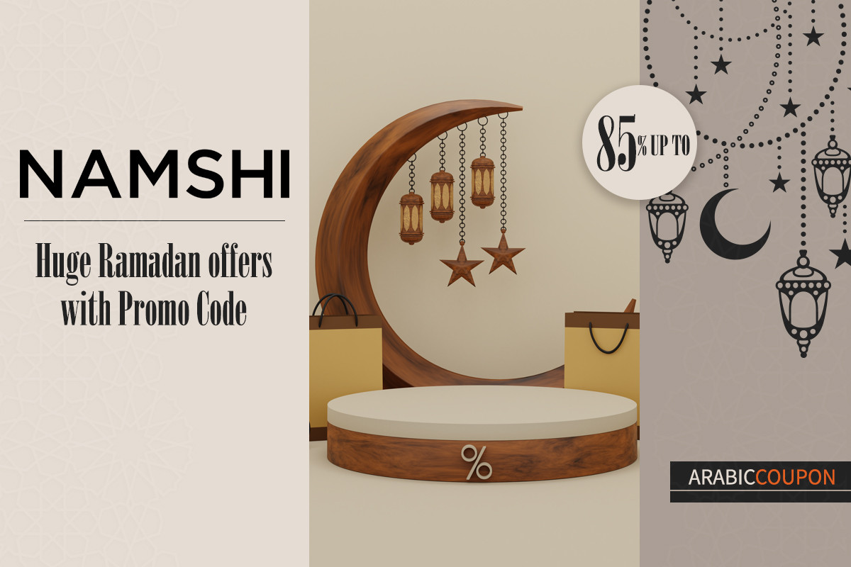 Ramadan offers of up to 85% with the Namshi promo code