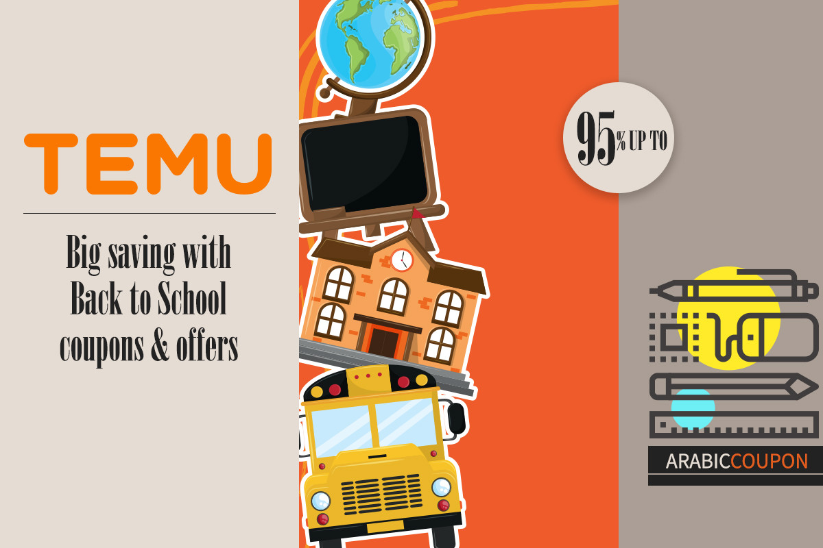 Back to school with Temu offers and promo code to save 95%