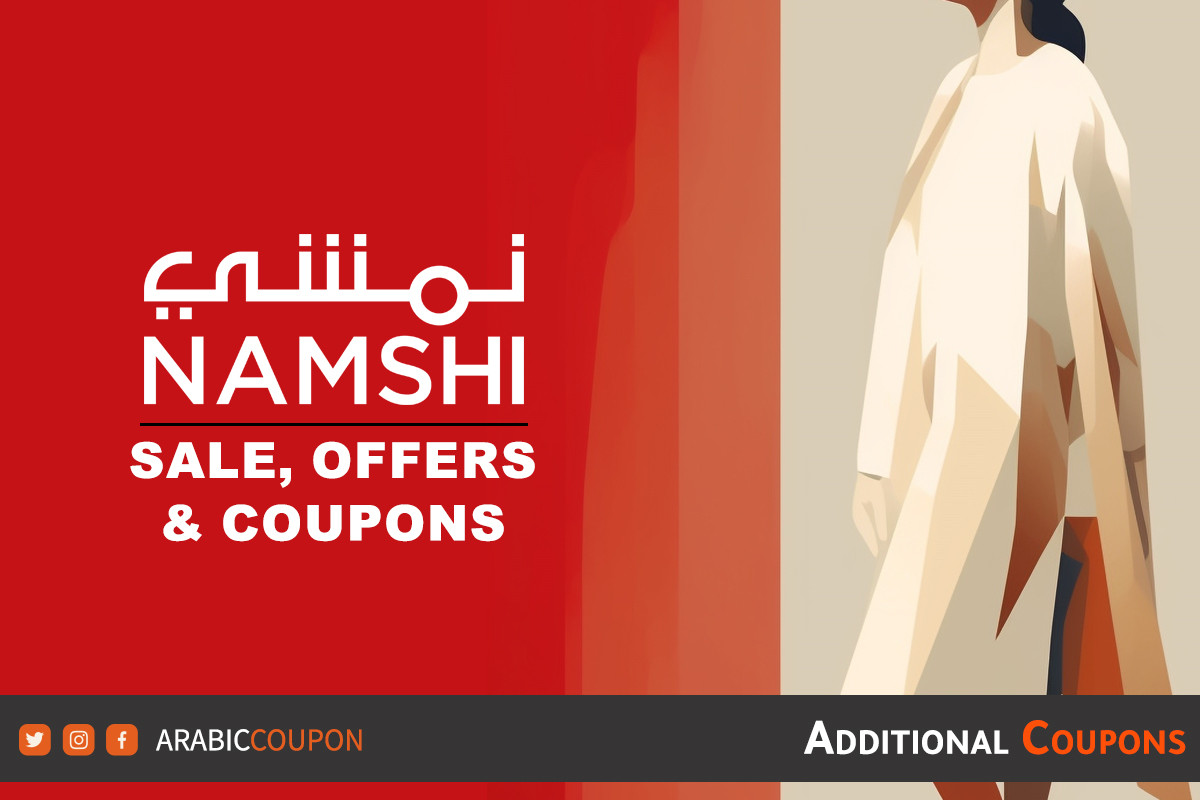 Start shopping with 90% off Namshi coupon & offers
