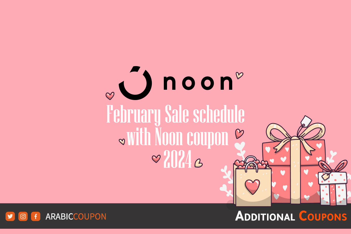 80% and more Noon Sale for February with Noon coupon 2024