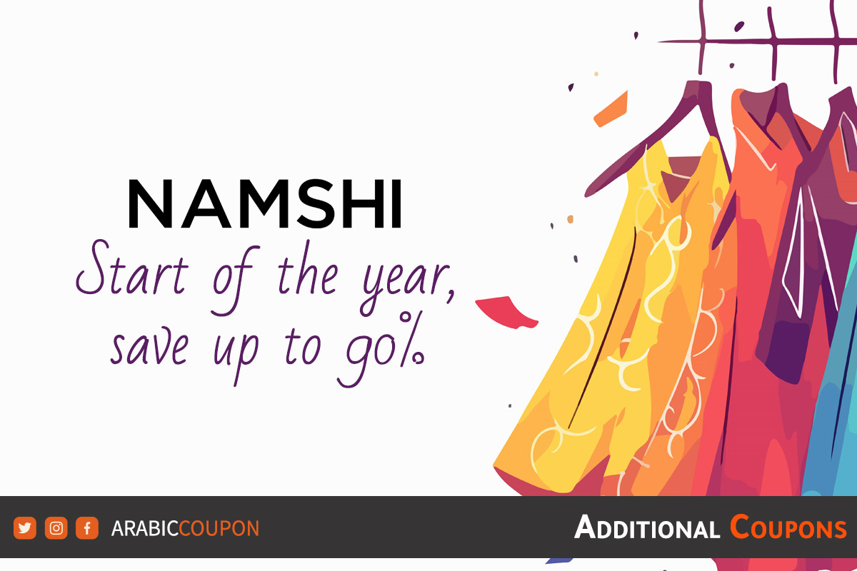 Start the new year with Namshi promo code and great offers