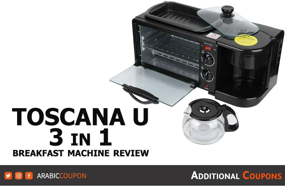 Toscana U 3 in 1 breakfast maker pros and cons
