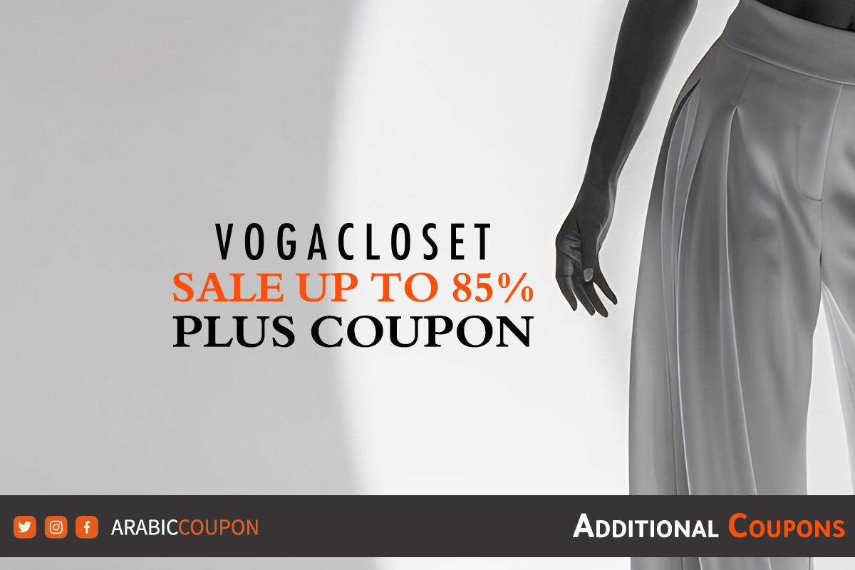 VogaCloset promo code "ac522" with 85% offers